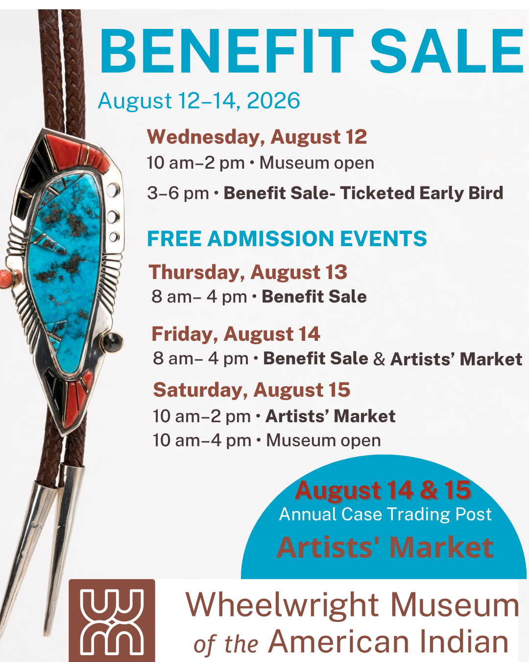 Benefit Sale Early Bird Tickets 2026 – Case Trading Post at the ...